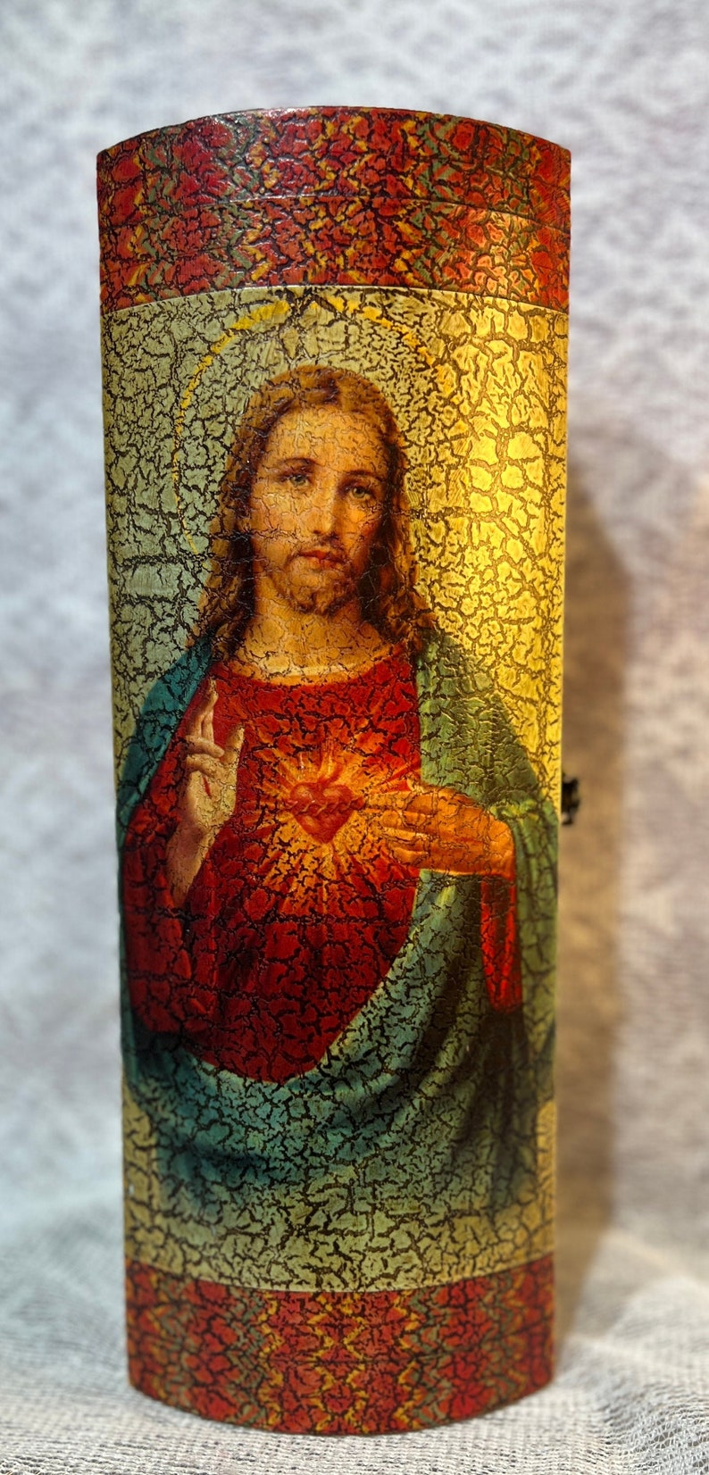 Sacred Heart of Jesus Portable Altar Home Shrine Altar - Etsy