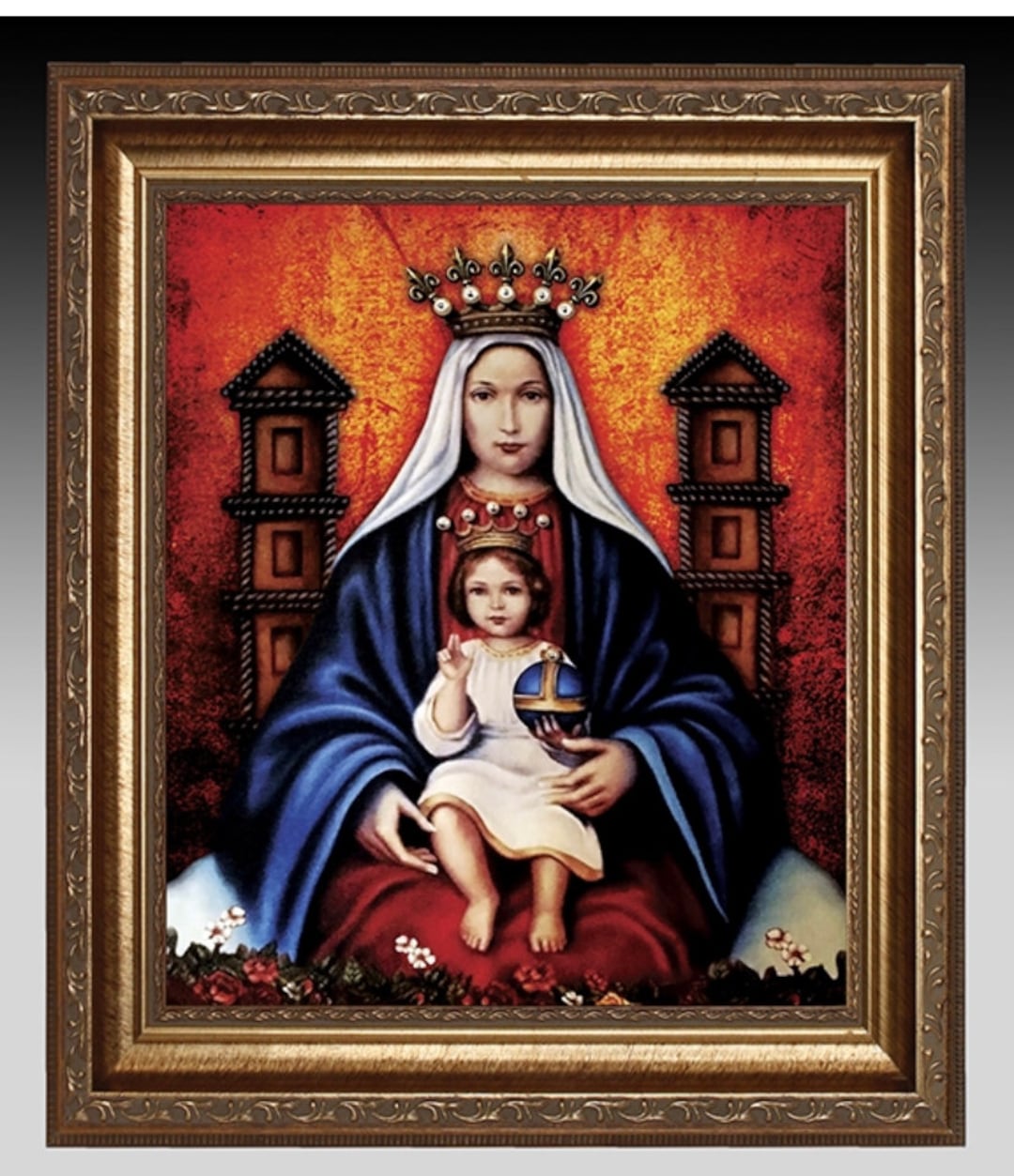 Our Lady of Coromoto Canvas Painting, Venezuela - Etsy