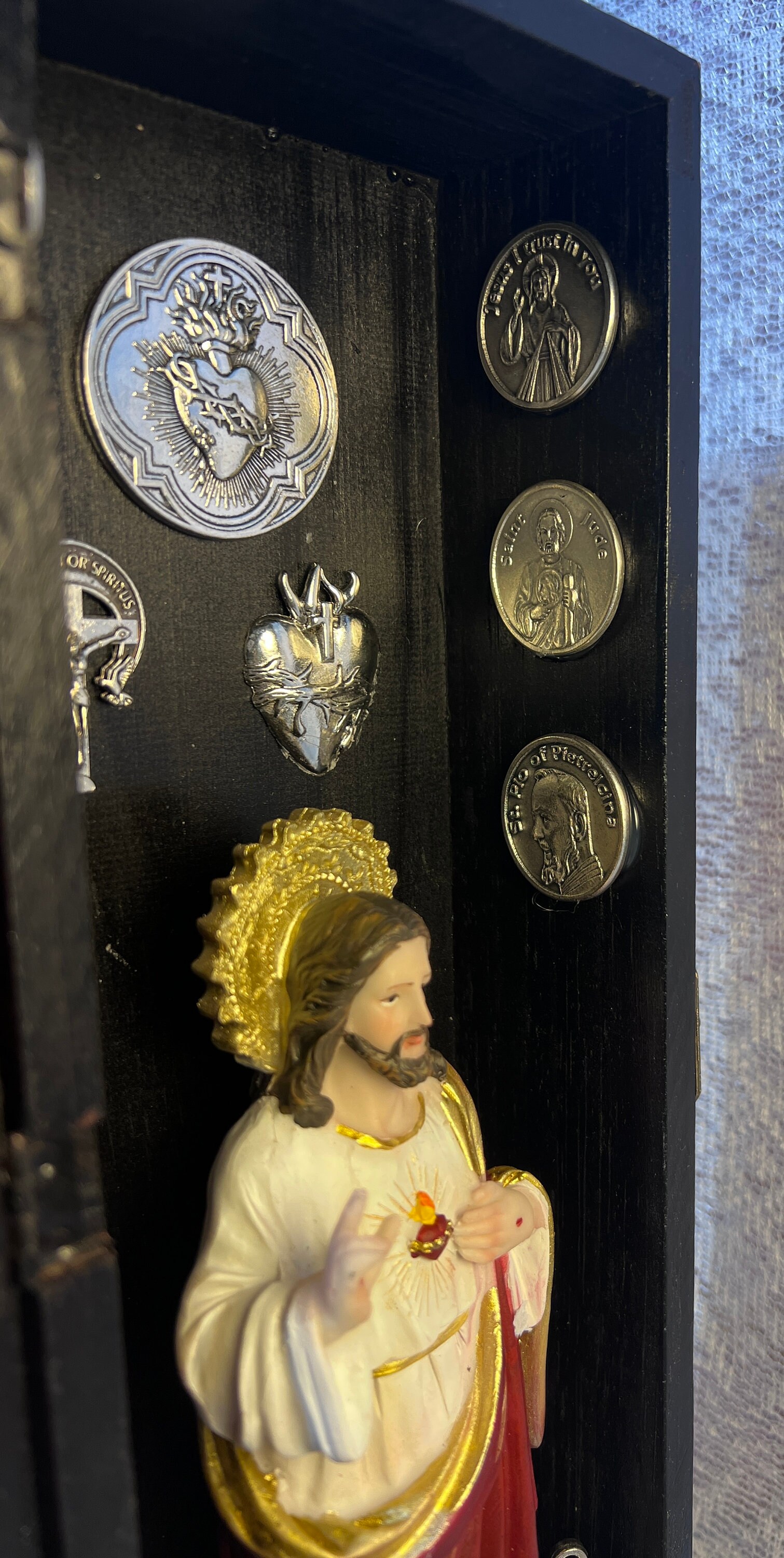 Sacred Heart of Jesus Portable Altar Home Shrine Altar - Etsy