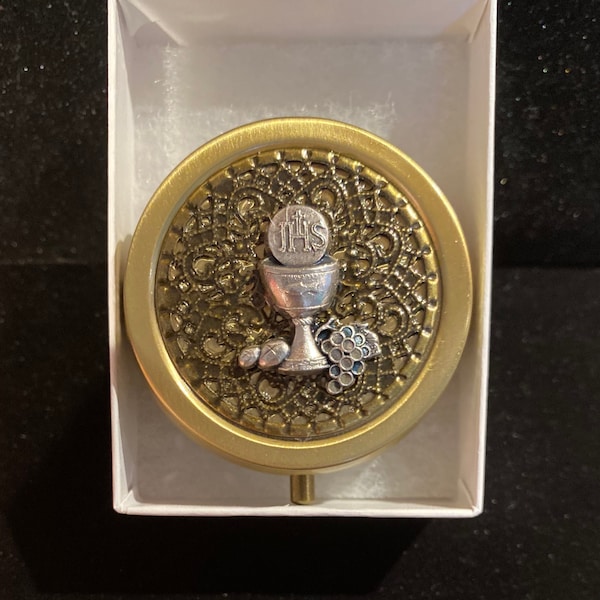 Eucharistic Pyx With Case - Etsy