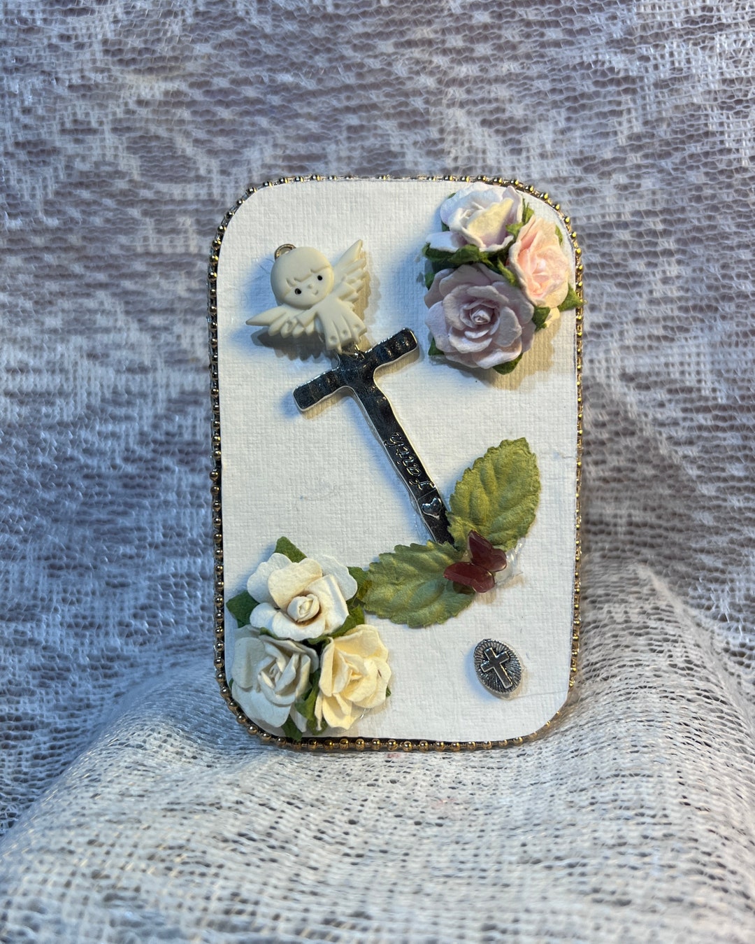 Holy Trinity Portable Pocket Shrine Altar - Travel Shrine-home Altar ...