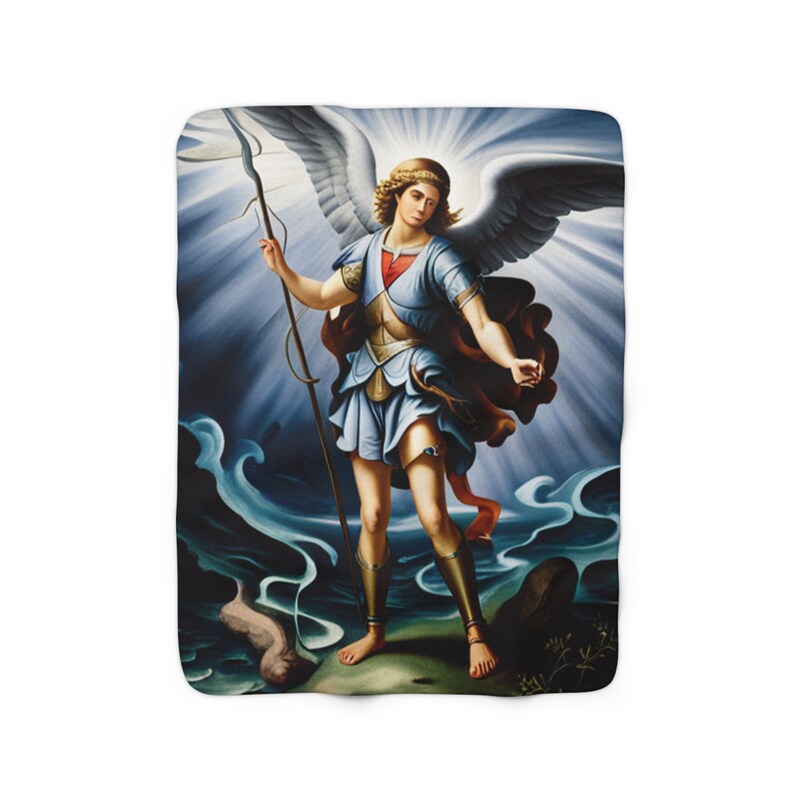 St Michael Blanket - Etsy