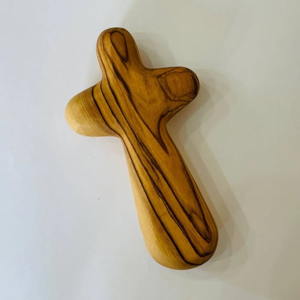 Hand Held Prayer Cross - Etsy