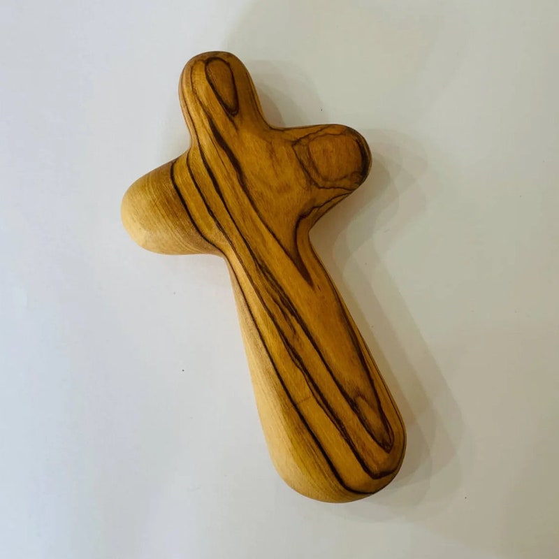 Hand Held Prayer Cross - Etsy