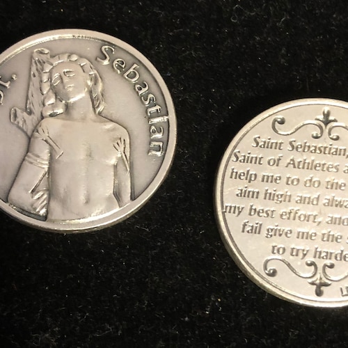 Saint Sebastian Prayer Card - Etsy