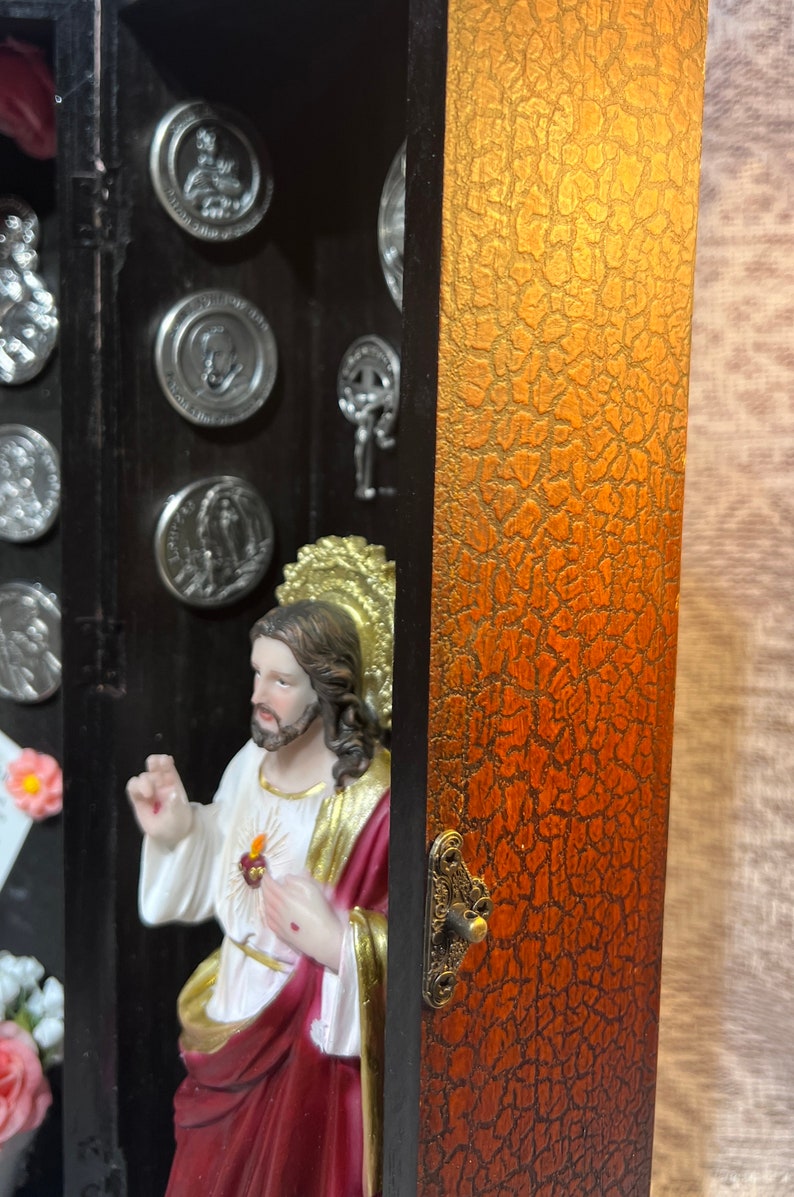 Sacred Heart of Jesus Portable Altar Home Shrine Altar - Etsy