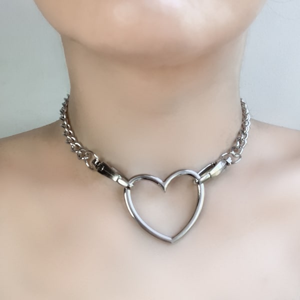 Heart Slip Chain - Etsy