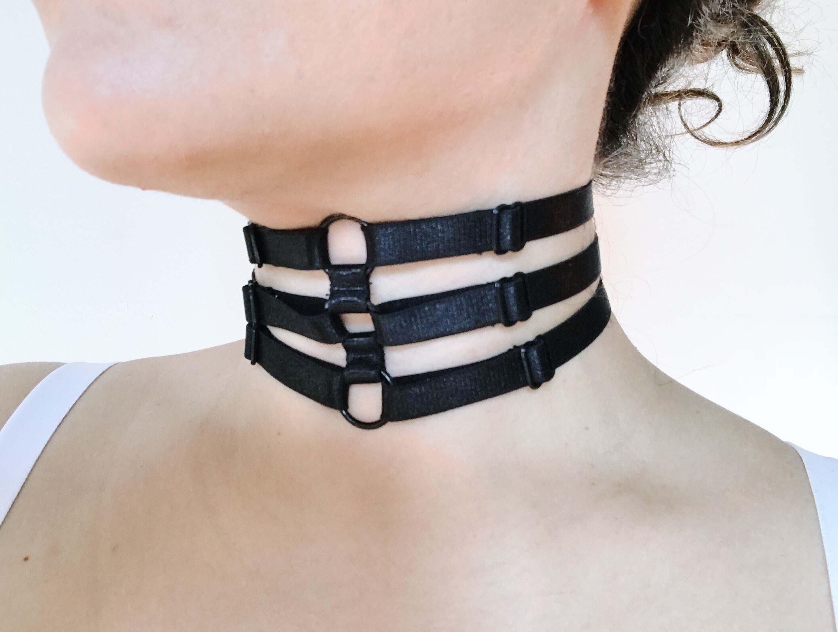 Elastic Choker Bra Strap With O Ring - Etsy