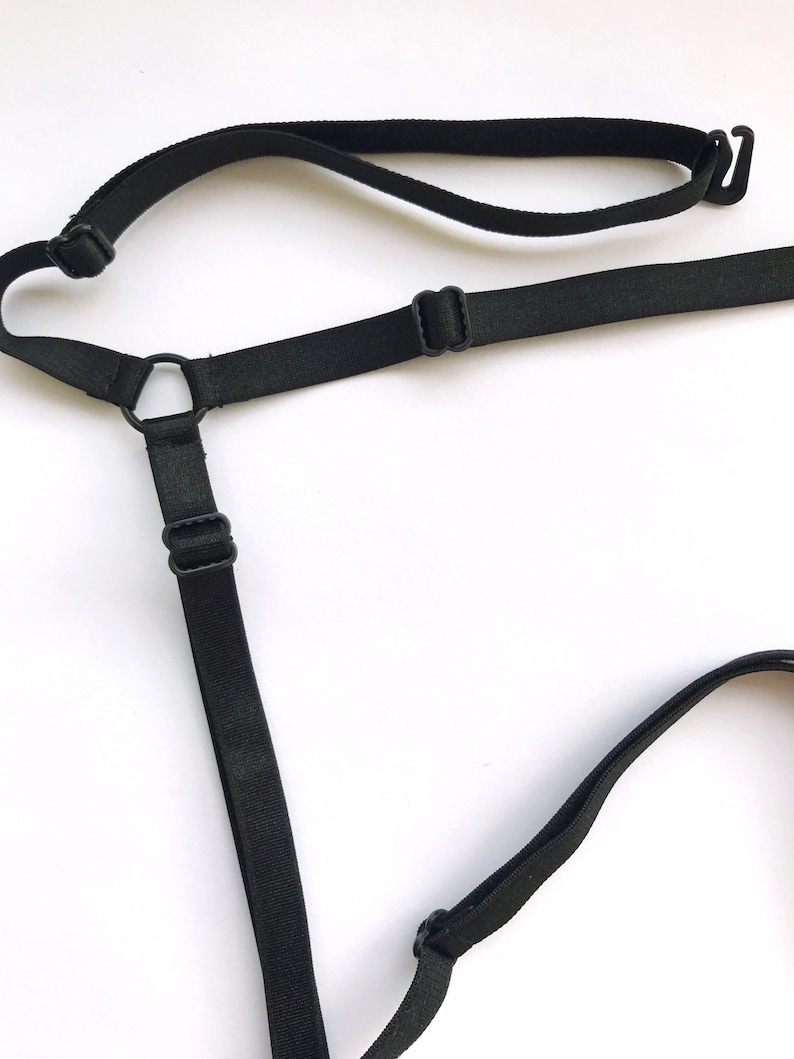 Elastic Harness Lingerie Straps Lingerie Bra Strap Bondage - Etsy New ...