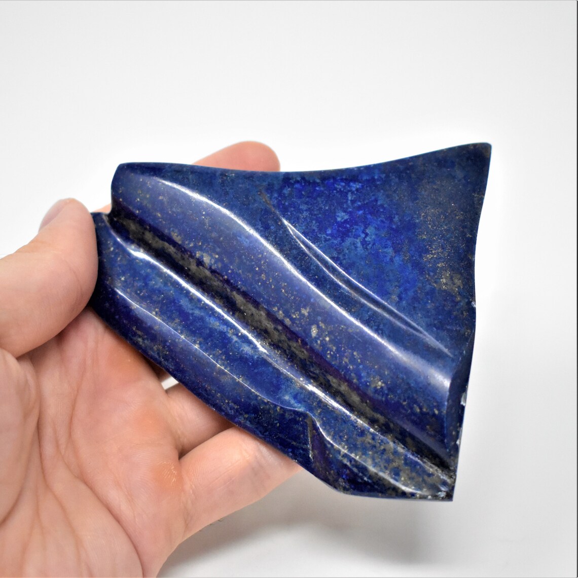 Rare AAA Lapis Lazuli Beautiful Triangle Freeform Shape | Etsy