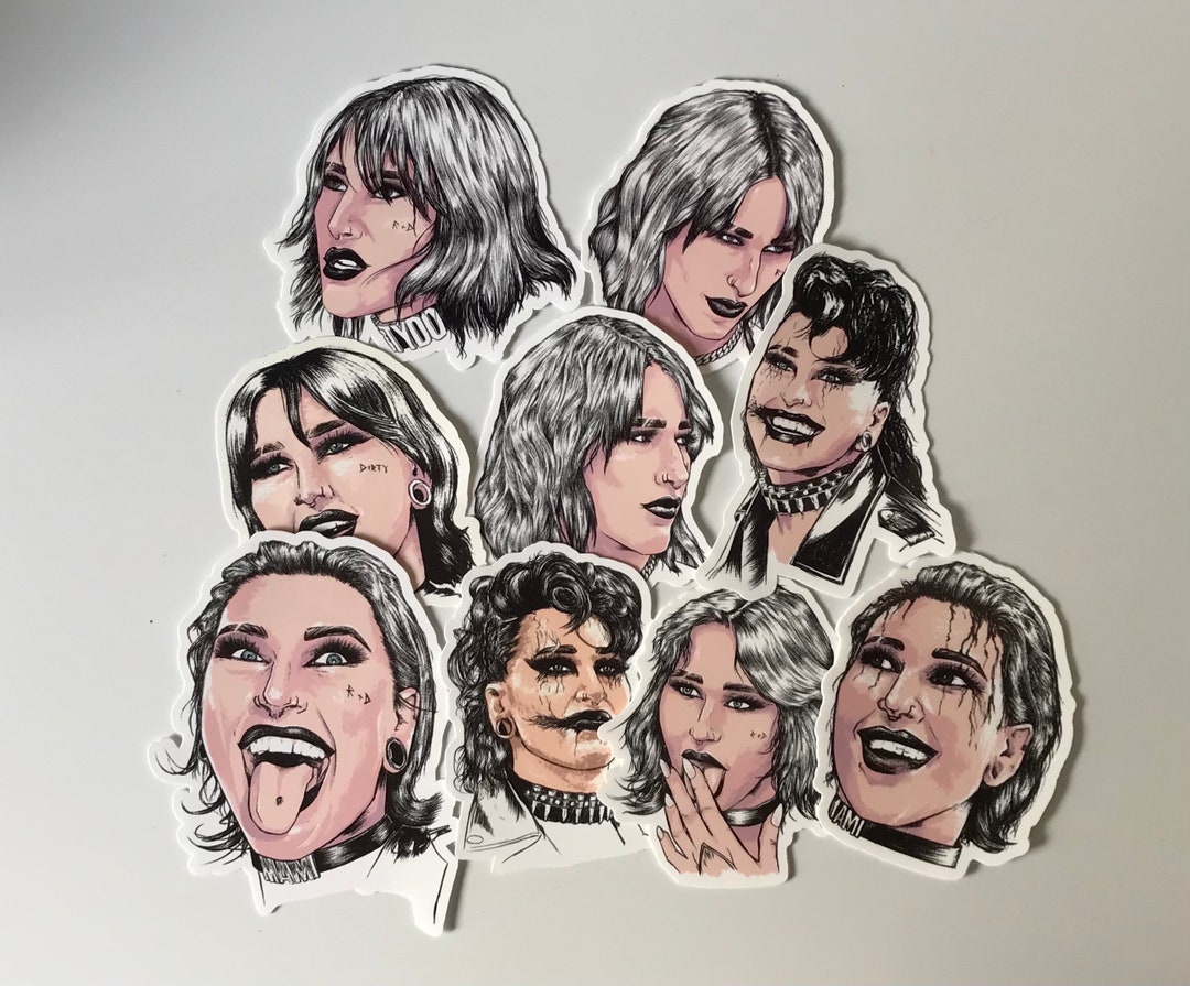 Rhea Ripley Stickers - Etsy