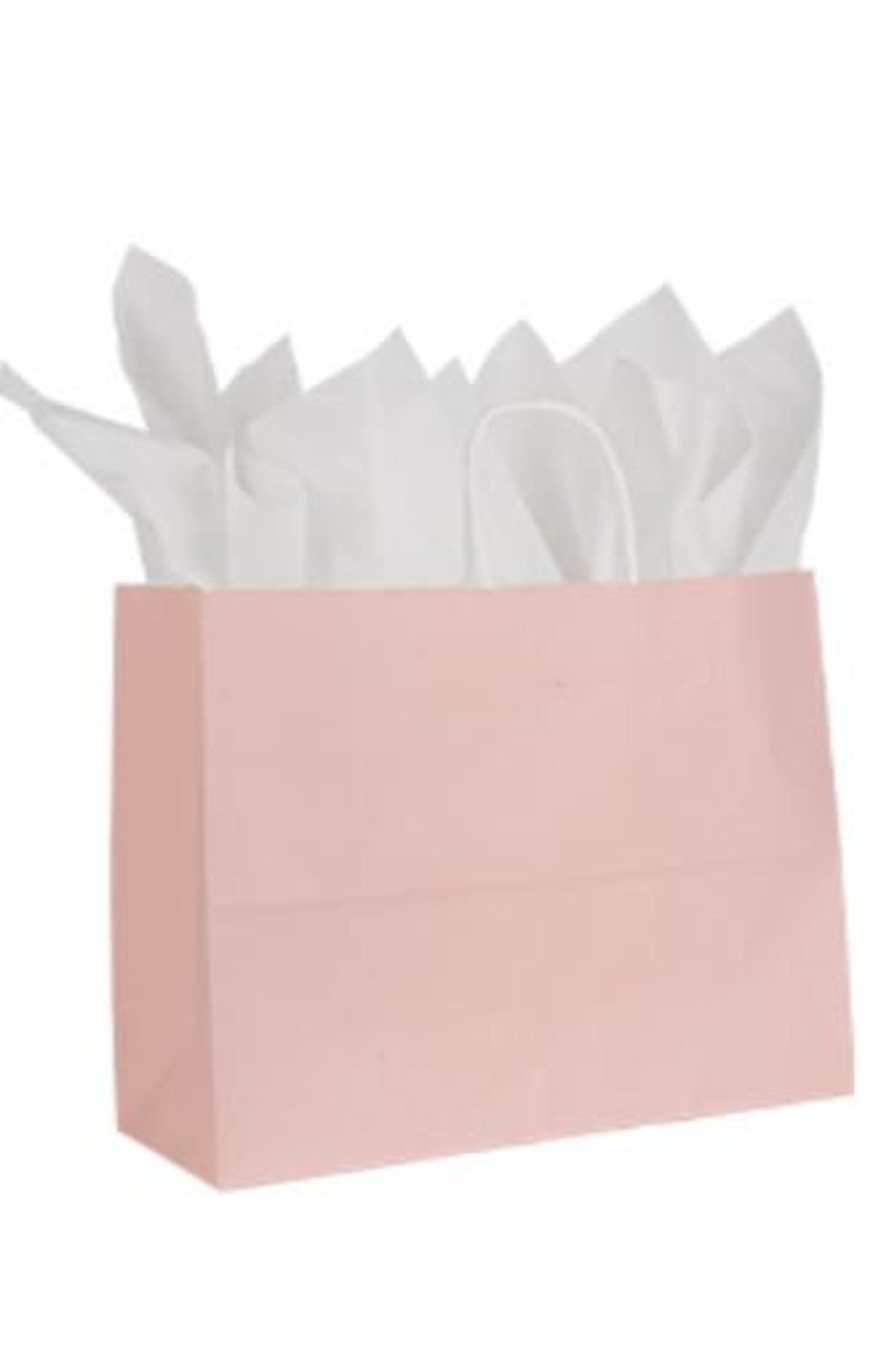 100-large Pink Paper Shopping Bags - Etsy
