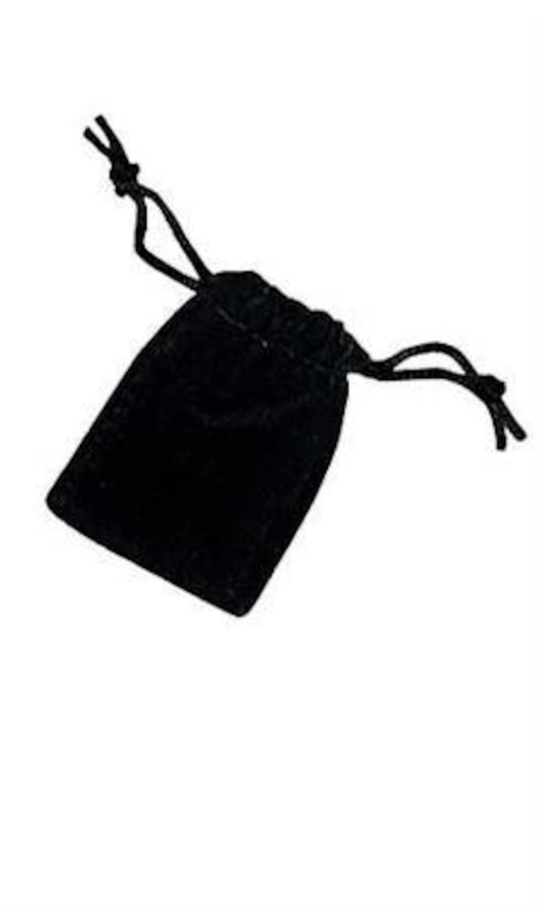 60-black Velvet Draw String Pouches Black Velvet 2 3/4x2 Inch - Etsy