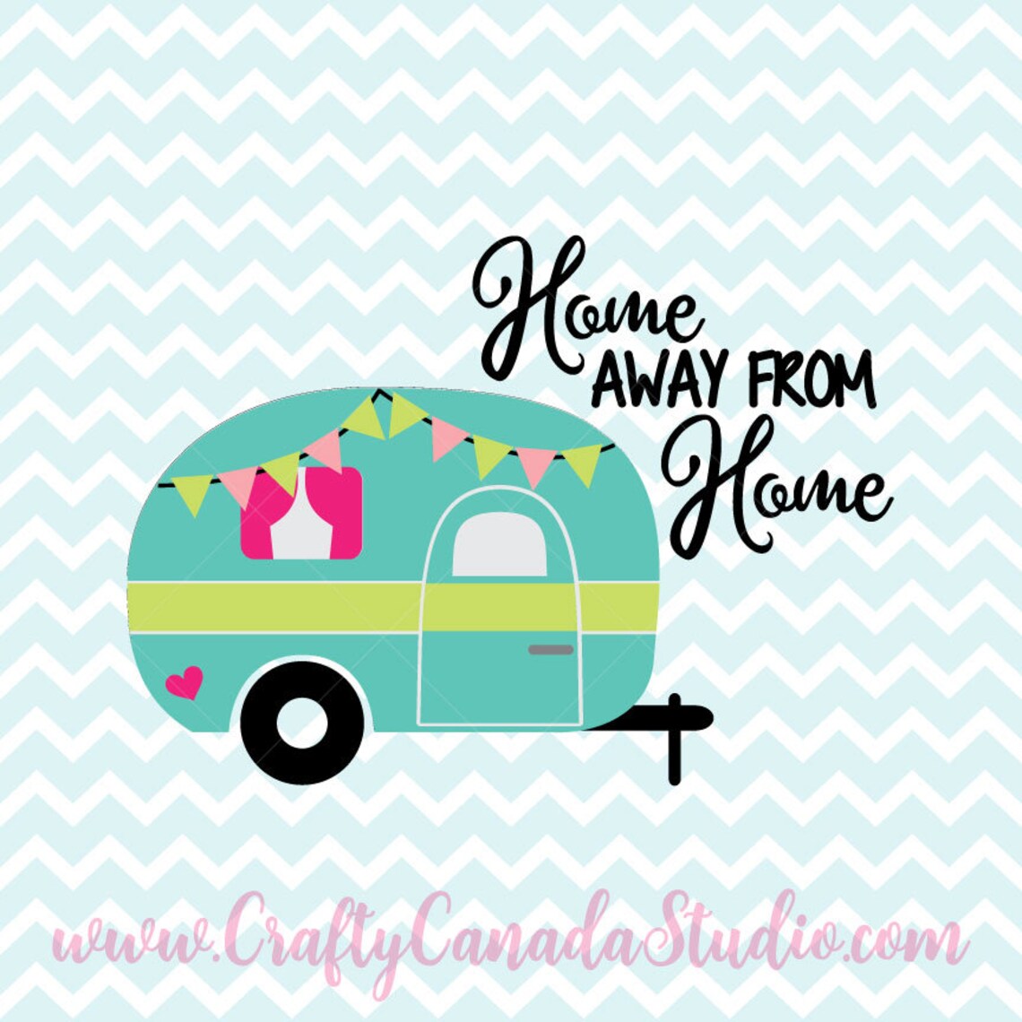 Travel Trailer SVG and PNG Camper SVG Home Away From Home - Etsy