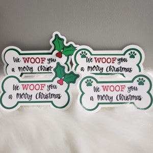 We Woof You A Merry Christmas SVG and PNG, Christmas SVG, Dog Bone Svg ...