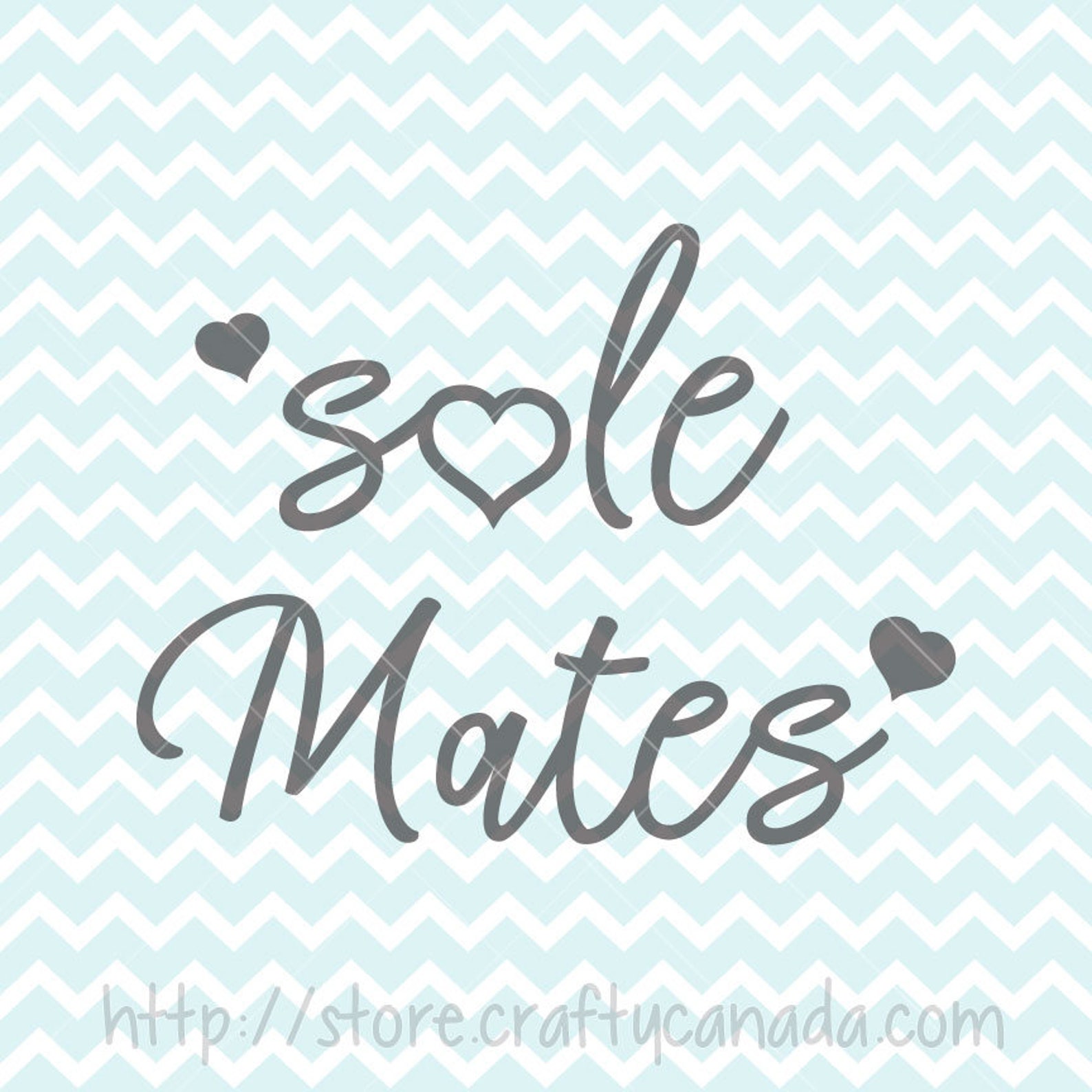 Sock Quote Sole Mates SVG & PNG Printable Quote HTV Designs - Etsy