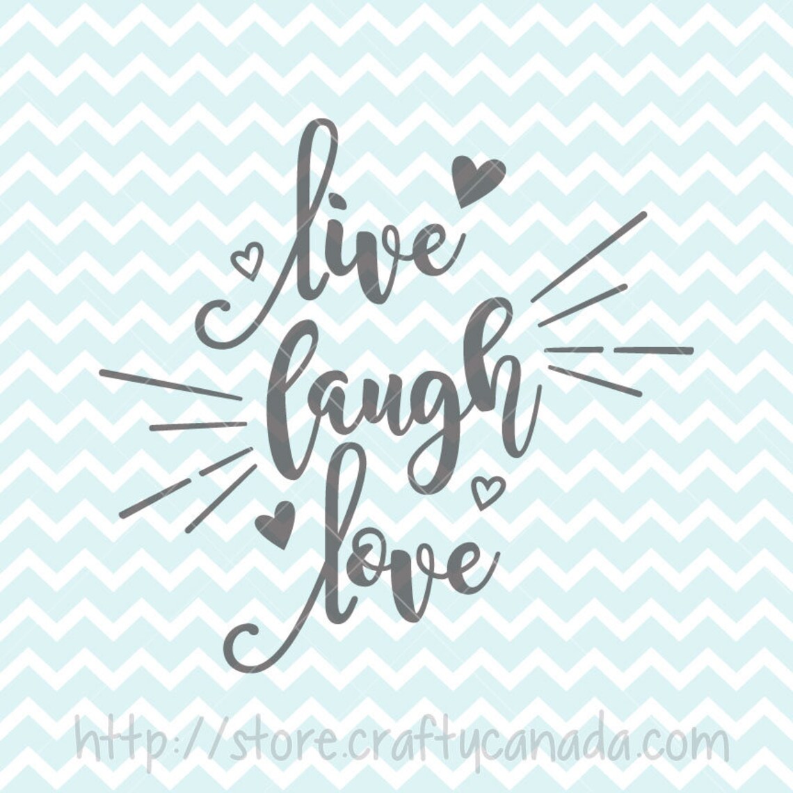 Live Laugh Love SVG and PNG Typography Printable Quote Live | Etsy