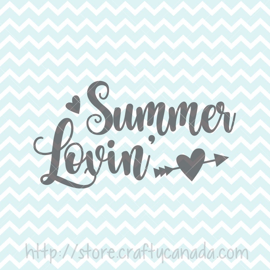 Summer Lovin' SVG & PNG Summer Lovin' Clipart Summer | Etsy