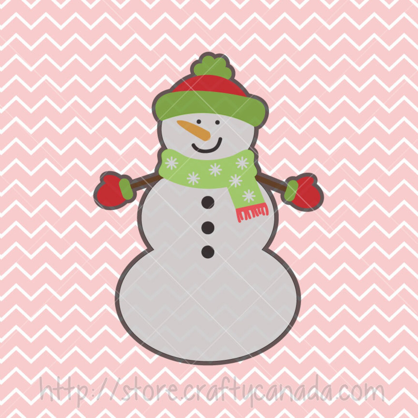 Snowman SVG and PNG Snowman Clipart Print and Cut Snowman | Etsy