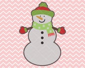 Snowman SVG and PNG Snowman Clipart Print and Cut Snowman - Etsy