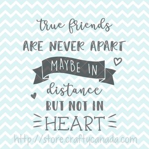 Friends Quote SVG and PNG, True Friends, Printable Quote, DIY Sign ...