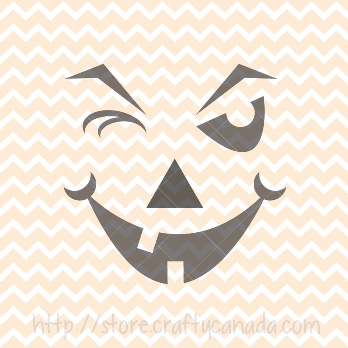Scary Pumpkin Face SVG & PNG Jack-o-lantern Pumpkin | Etsy
