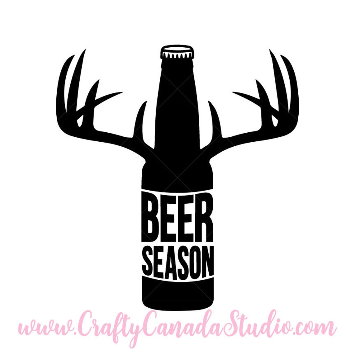 Beer Season SVG Hunting SVG Beer Bottle Svg Beer Bottle - Etsy