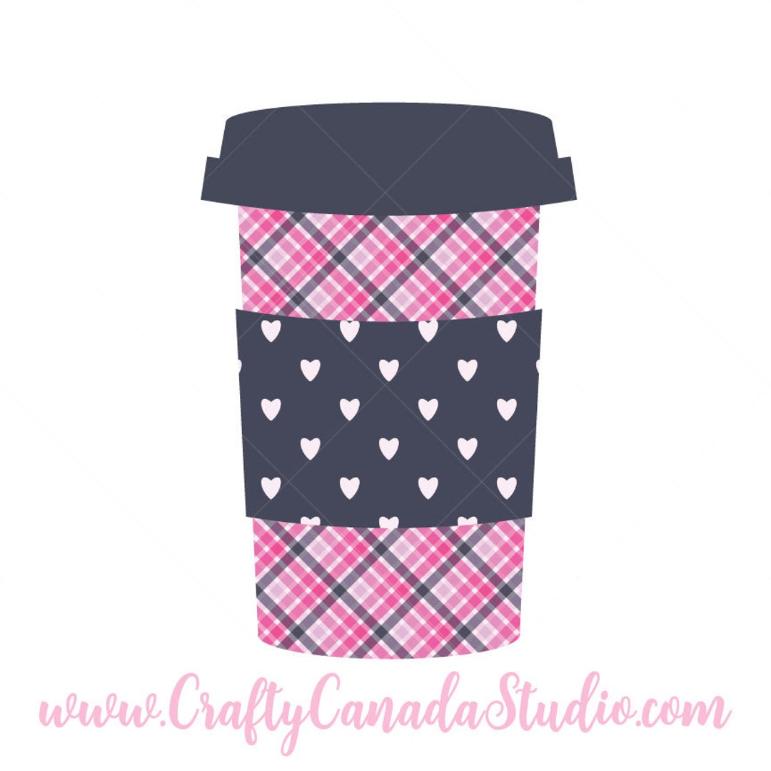 Valentine's Day Coffee Cup SVG, Coffee Cup SVG, Paper Cup SVG, Cricut ...