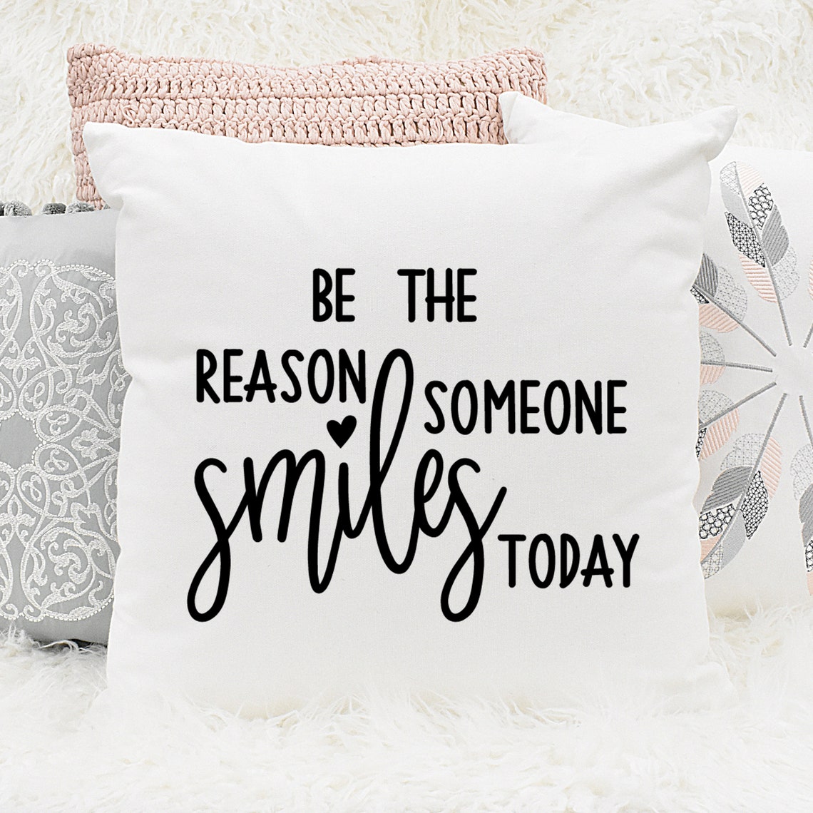 Be the Reason Someone Smiles Today SVG Printable Quote - Etsy