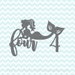 Mermaid SVG and PNG Mermaid Theme 4th Birthday Fourth - Etsy