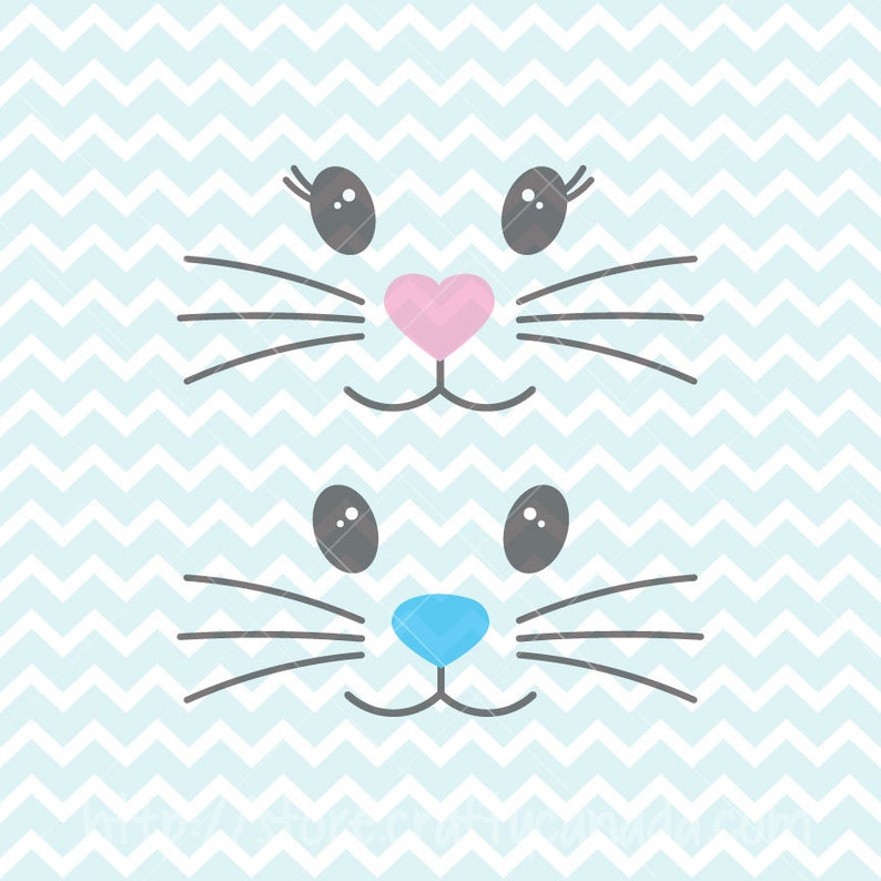 Bunny Face SVG Boy Bunny Face SVG Girl Bunny Face SVG - Etsy