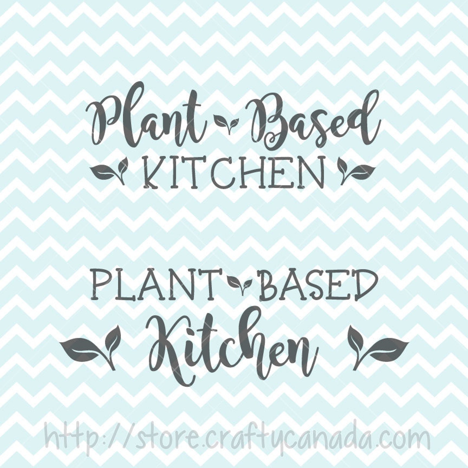 Plant Based Kitchen SVG & PNG, DIY Plant Based Sign, Vegan Clipart, Diy ...