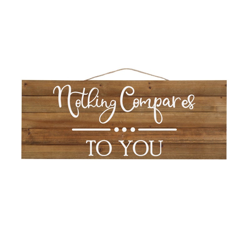 Nothing Compares to You SVG and PNG Printable Quote Quote | Etsy