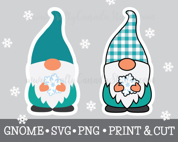 Gnome SVG Gnome PNG Gnome Die Cut Gnome Sticker Glowforge | Etsy