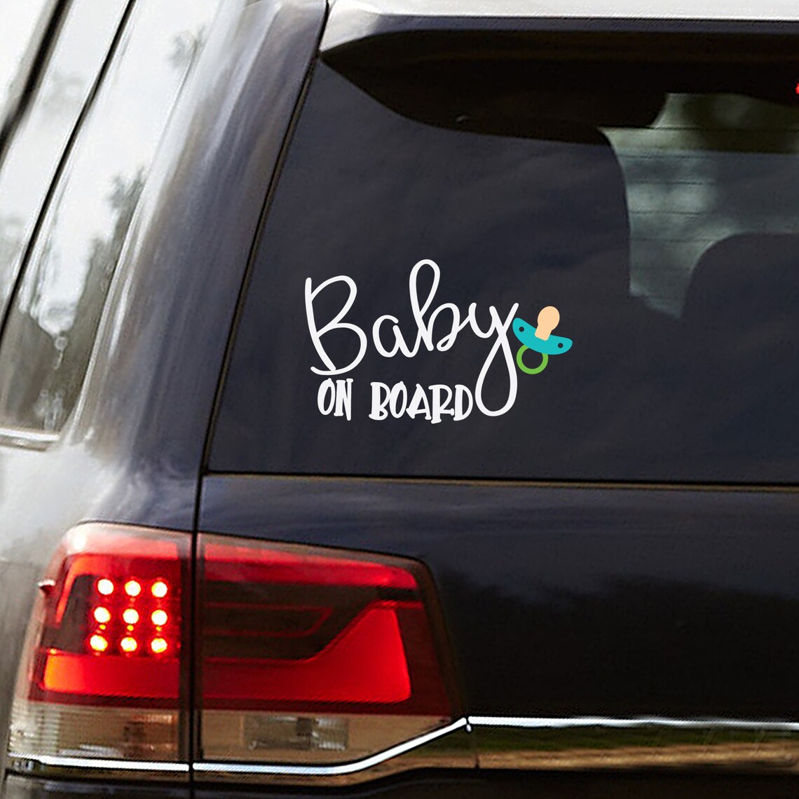 Baby on Board SVG Soother SVG Pacifier SVG Svg Files | Etsy