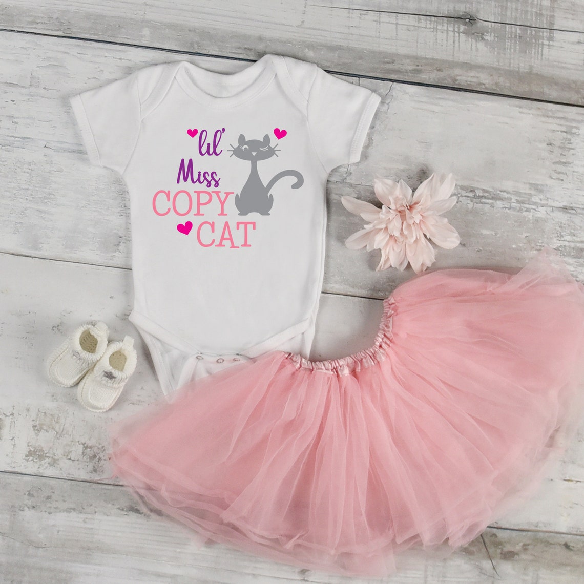 Lil' Miss Copy Cat SVG and PNG Copy Cat Quote Cat SVG - Etsy