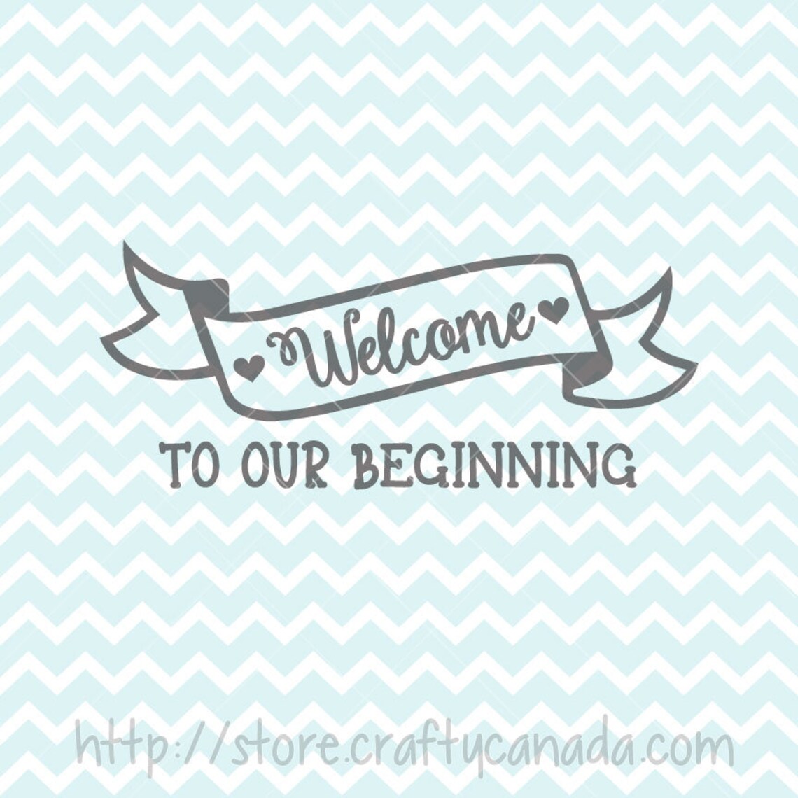 Welcome to Our Beginning SVG and PNG Wedding SVG Diy Wedding - Etsy Canada