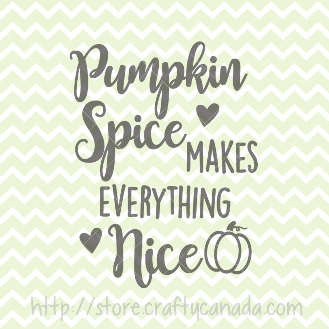 Pumpkin Spice Makes Everything Nice SVG & PNG Fall Quote | Etsy