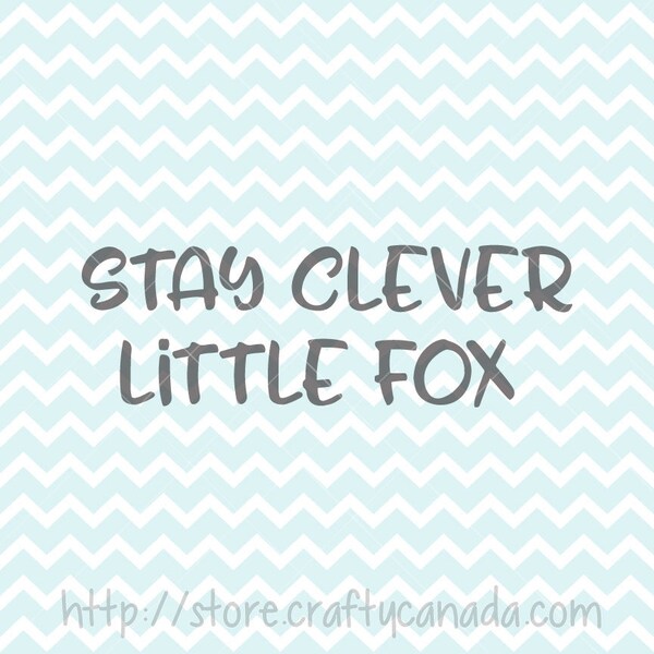 Clever Little Fox - Etsy