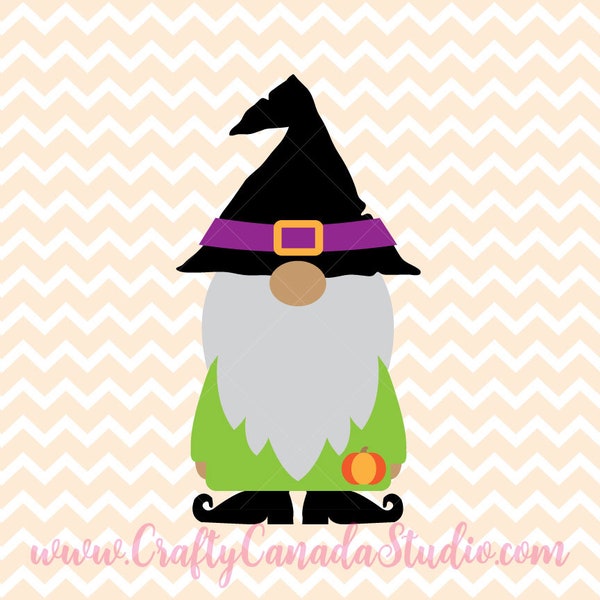 Halloween Gnome Svg - Etsy