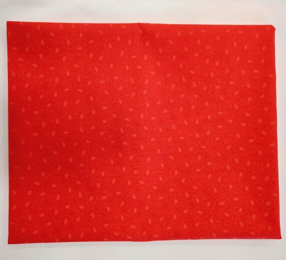 One Yard of Red Quilting Fabric 100% Cotton High Quality - Etsy