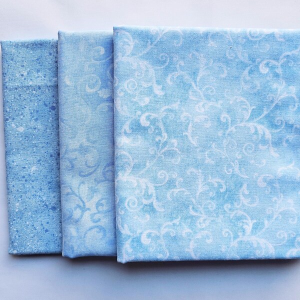 Light Blue Fabric - Etsy