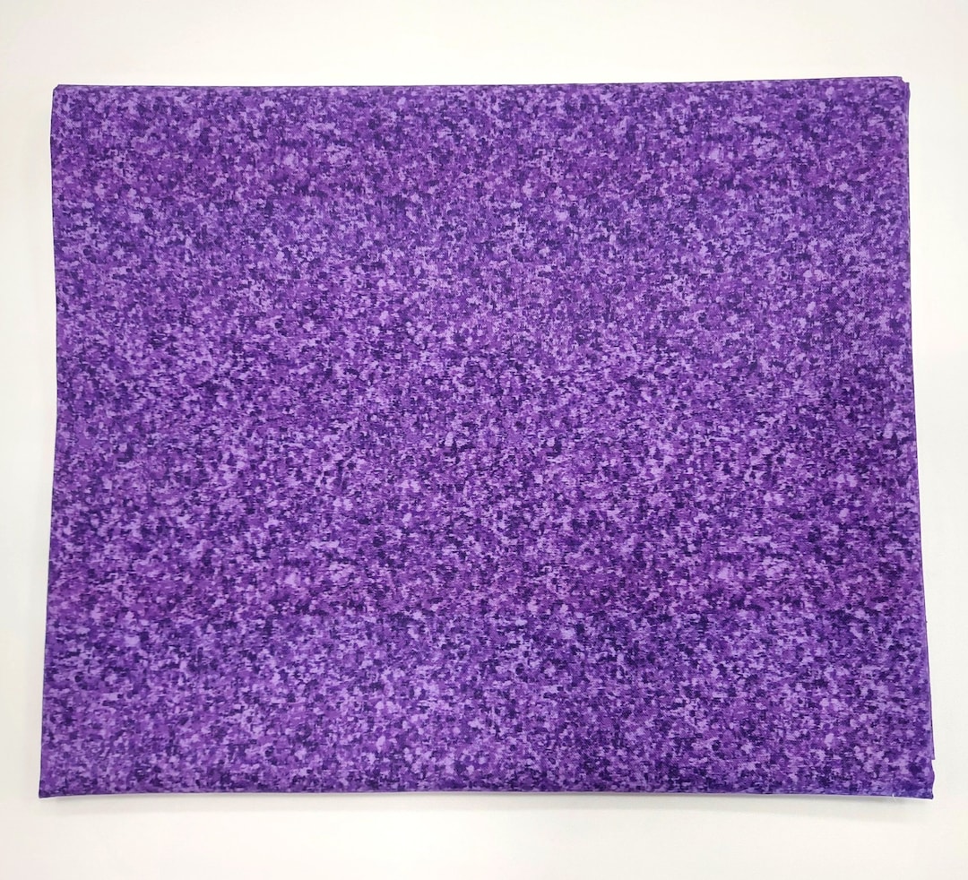 One Yard of Purple Quilting Fabric, 100% Cotton High Quality Fabric ...