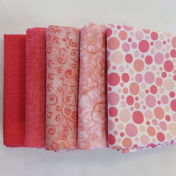 Fat Quarters Pink - Etsy