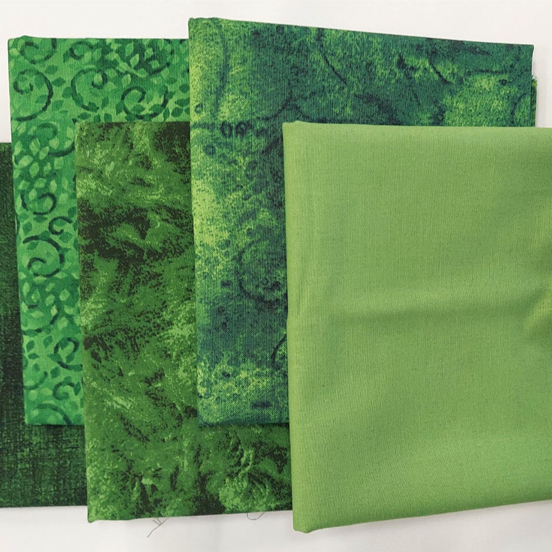 Green Fabric - Etsy