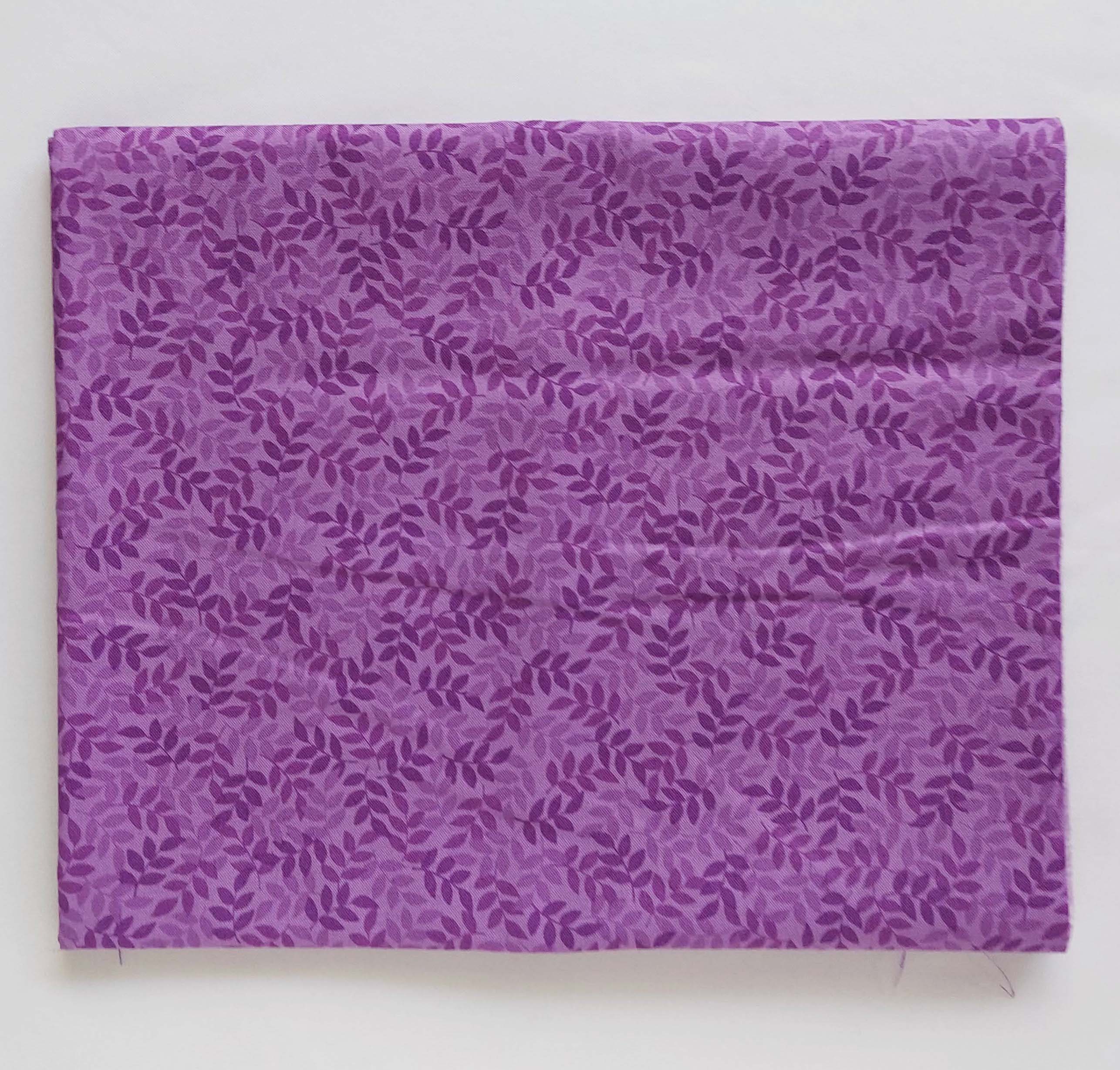 One Yard of Purple Quilting Fabric 100% Cotton High Quality | Etsy