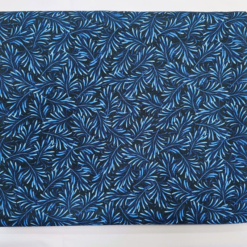 Blue Quilting Fabric - Etsy