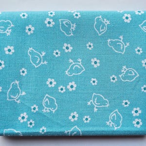 Fat Quarter Fabric. Set of Twelve Turquoise Fat Quarters, 100% Cotton ...