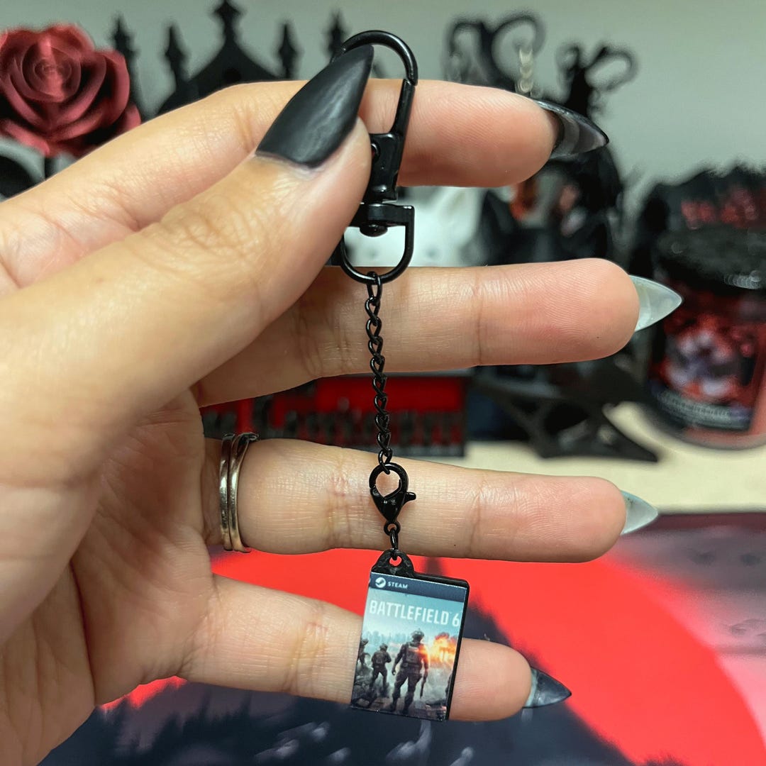 Custom Video Game Keychain Charms: Mini Replica Game Cores, Gamer ...