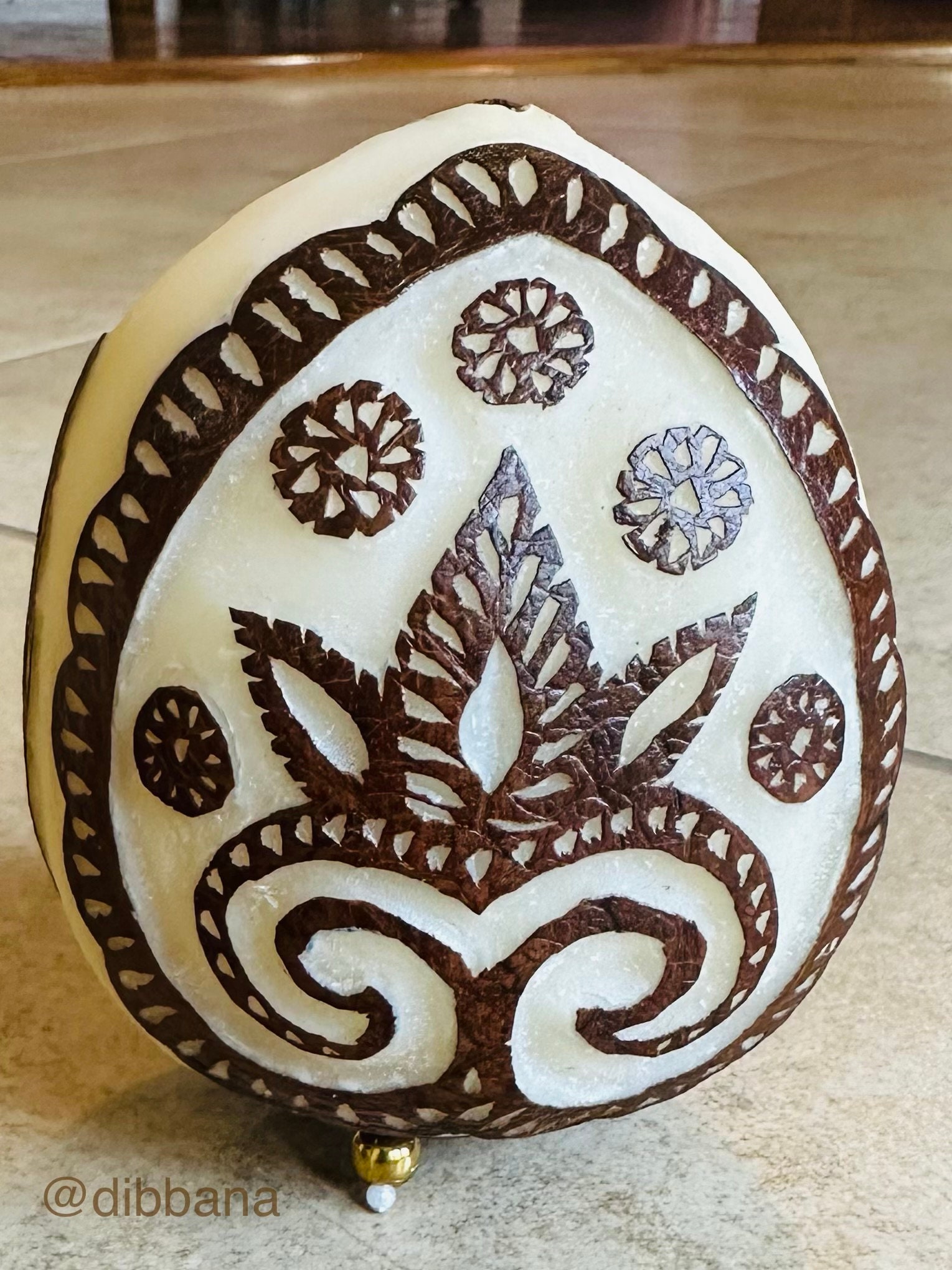 Indian Traditional Coconut Carvings | Wedding | Shagun Coconut Carvings ...